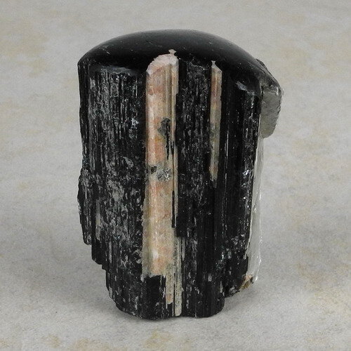 Schwarzer Turmalin / Schörl Anschliff, ca. 6 x 3,5 x 8,5 cm - KRAFT D ...