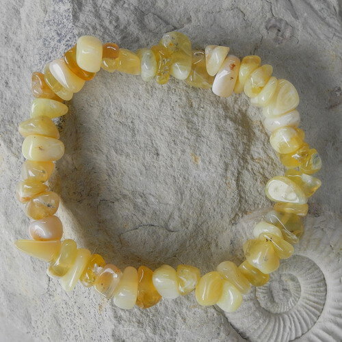 Opal gelb Splitterarmband - KRAFT DES STEINES, 7,90