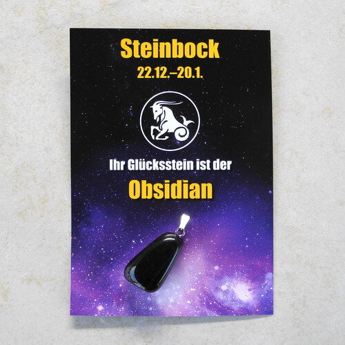 Sternzeichen - Set Steinbock - KRAFT DES STEINES, 4,50